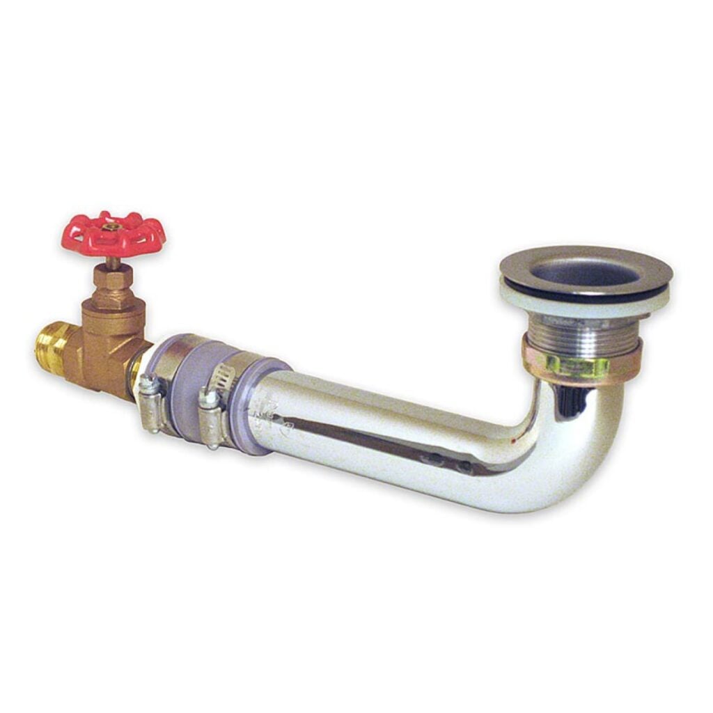 Drain Assembly for Metal Stock Tanks - Island Hot Tub